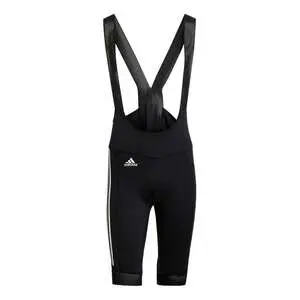 Adidas Side Stripe Logo Bib Shorts - Multi-color