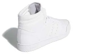 Adidas Top Ten High Top Lace Up Sneakers - White
