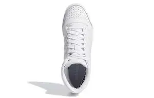 Adidas Top Ten High Top Lace Up Sneakers - White