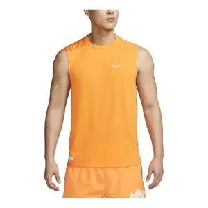 Nike Dri-fit Run Division Rise 365 Tops - Orange