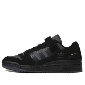 Adidas Forum Low Cordura Fabric Sneakers - Black
