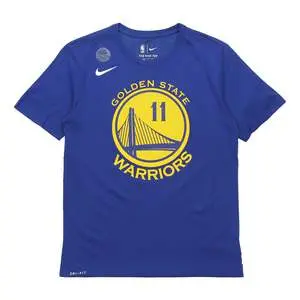 Nike Golden State Warriors Dri-fit Short Sleeve Tee - Blue