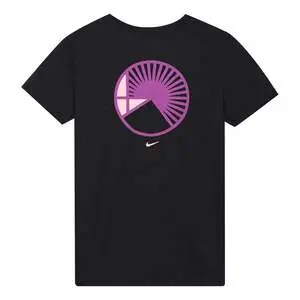 Nike Yoga Dri-fit Quick Dry Round Neck T-shirt - Black