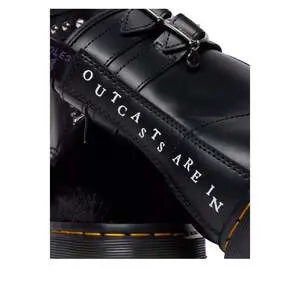 Dr. Martens X Wednesday 1460 Velvet Combat Boots