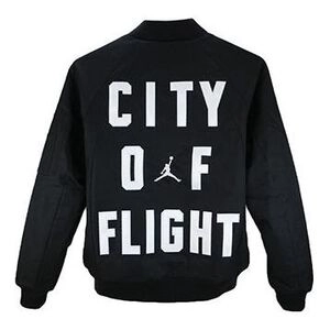 JORDAN City Of Flight Ma-1 Bomber Jacket - Black