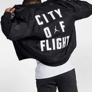 JORDAN City Of Flight Ma-1 Bomber Jacket