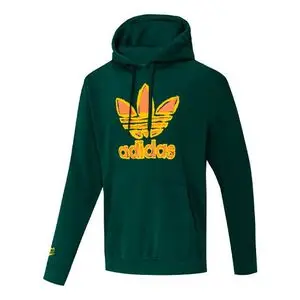 Adidas Originals Large Logo Graphic Hoodie - Green
