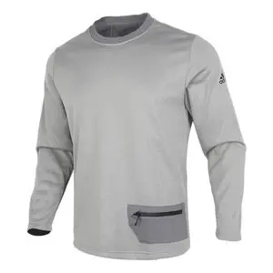 Adidas Fleece Lined Stay Warm Casual Running Sports Gray - Grey
