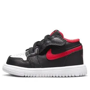 JORDAN 1 Low Sneakers - Black/red