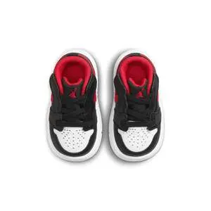 JORDAN 1 Low Sneakers - Black/red
