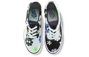 VANS Authentic 44 Dx Anaheim Factory Psychedelic Floral Sneakers - Black/white