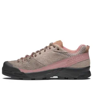 SALOMON X-alp Suede - Pink/beige/black