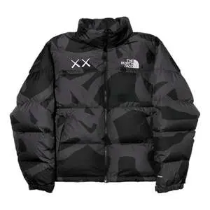 The North Face X Kaws Fw22 1996 Nuptse Jacket - Black