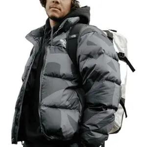 The North Face X Kaws Fw22 1996 Nuptse Jacket - Black