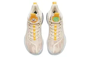 ANTA Klay Thompson "rocco" Basketball Shoes - Light Brown/white/blue