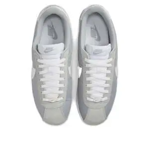 Nike Cortez Textile Sneakers - Flat Silver/white