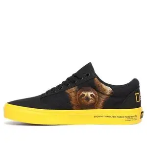 VANS National Geographic X Old Skool 'photo Ark' Sneakers - Black/yellow