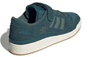Adidas Originals Forum 84 Low Corduroy Sneakers - Blue/green