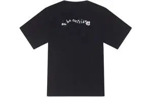 CONVERSE Graphic Print T-shirt - Black