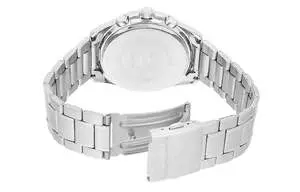 Casio Enticer Series Quartz Analog Watch With Stainless Steel Bracelet