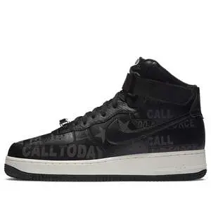 Nike Force 1 High '07 Premium 'toll Free Pack - Black/grey