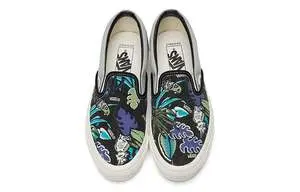 VANS Og Classic Slip-on Lx 'parrot Hawaiian - Black