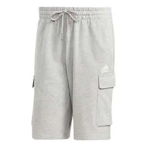 Adidas Essentials French Terry Cargo Shorts - Medium Grey Heather
