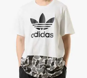 Adidas Originals Short Sleeve T-shirt With Camouflage Print