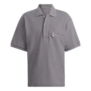 Adidas Originals X Blue Version Polo Shirt 'light Gray - Default Color