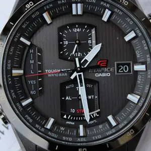 Casio Edifice Analog Watch With Stainless Steel Strap