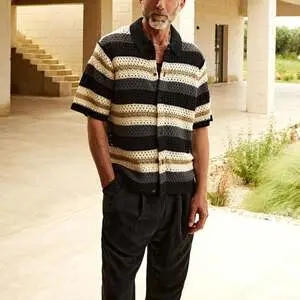 Kith Thompson Crochet Buttondown
