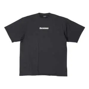 Balenciaga Short Sleeve T-shirt - Black