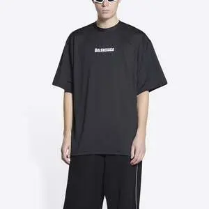 Balenciaga Short Sleeve T-shirt - Black