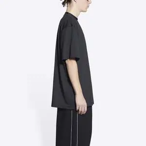 Balenciaga Short Sleeve T-shirt - Black