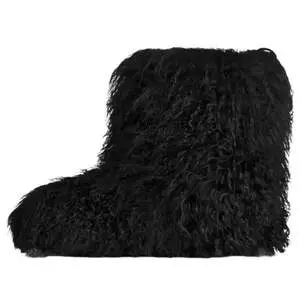 UGG Classic Short Fluff Momma Boot - Black