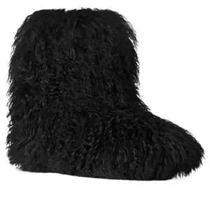 UGG Classic Short Fluff Momma Boot - Black