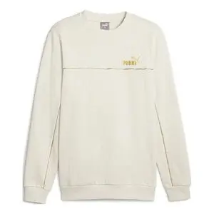 PUMA Ess Fleece Sweater - White