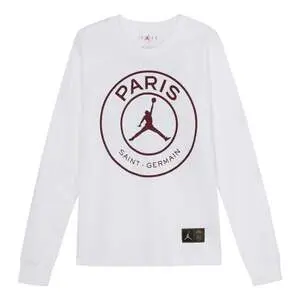 JORDAN X Paris Saint-germain Long Sleeve Shirt - White