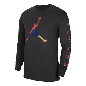 JORDAN Multi-color Alphabet Logo Long Sleeves