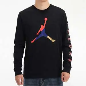 JORDAN Multi-color Alphabet Logo Long Sleeves