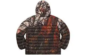 Supreme Micro Down Half Zip Hooded Pullover - Multi-color