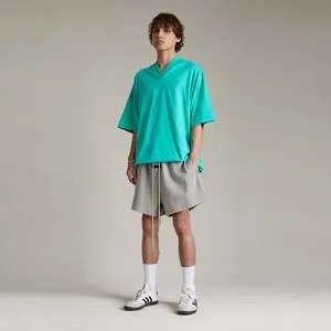 Fear Of God Fleece Running Short - Brown/grey/multi-color