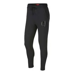 Nike Golden State Warriors Basketball Training Sports Pants/trousers/joggers Dark Grey - Multi-color