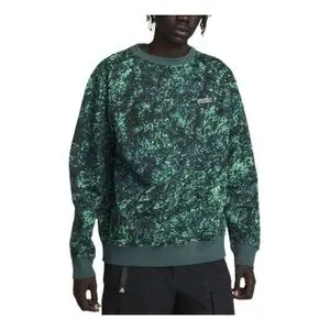 Nike Therma-fit All Over Print Hoodie - Green