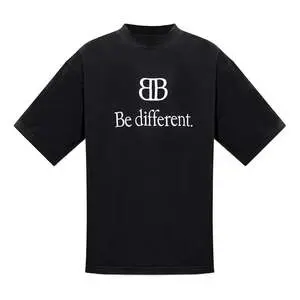 Balenciaga Bb Be Different T-shirt Medium Fit