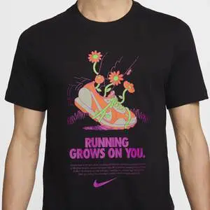 Nike Dri-fit Running T-shirt - Black