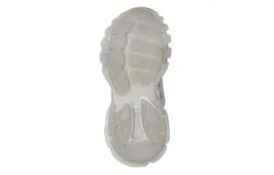 Balenciaga Track Clear Sole Sneakers - Gray/white