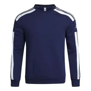 Adidas Round Neck Pullover With Long Sleeves - Blue