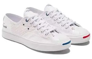 CONVERSE Jack Purcell Rally Sneakers - White/red