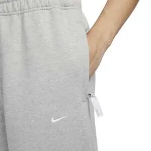 Nike Swoosh Open-hem Sweatpants Asia Sizing 'grey